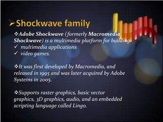 Software use in multmedia | PPTX