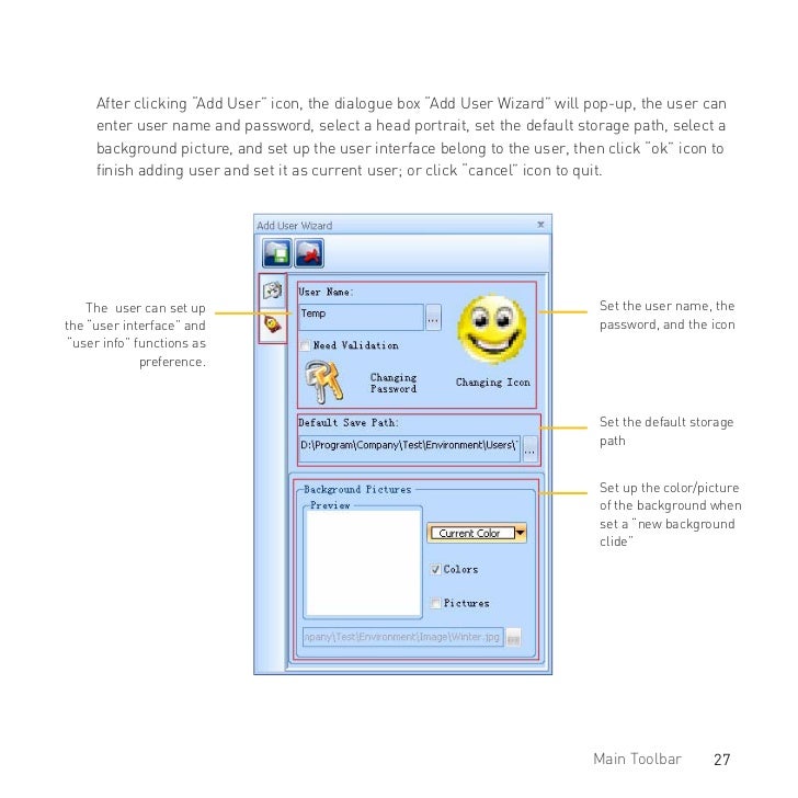 Software user manual