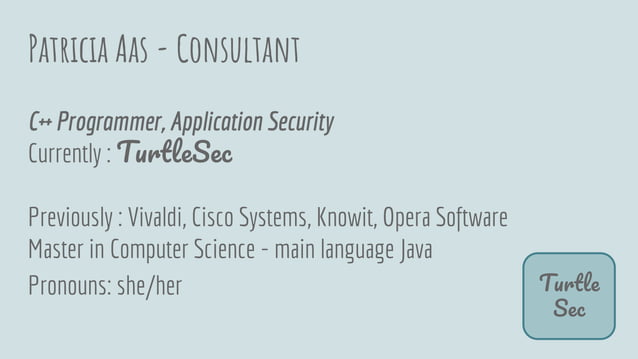 Software Vulnerabilities in C and C++ (CppCon 2018) | PDF