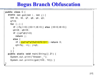 Watermarking in Source Code: Applications and Security Challenges | PPTX