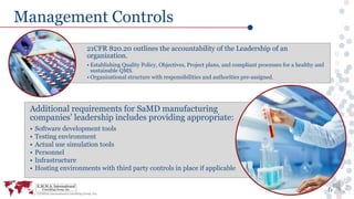 Building a QMS for Your SaMD | PPT