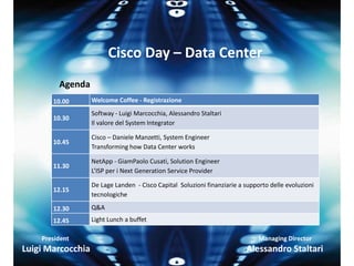 Softway "Cisco Day – Data Center" | PPTX