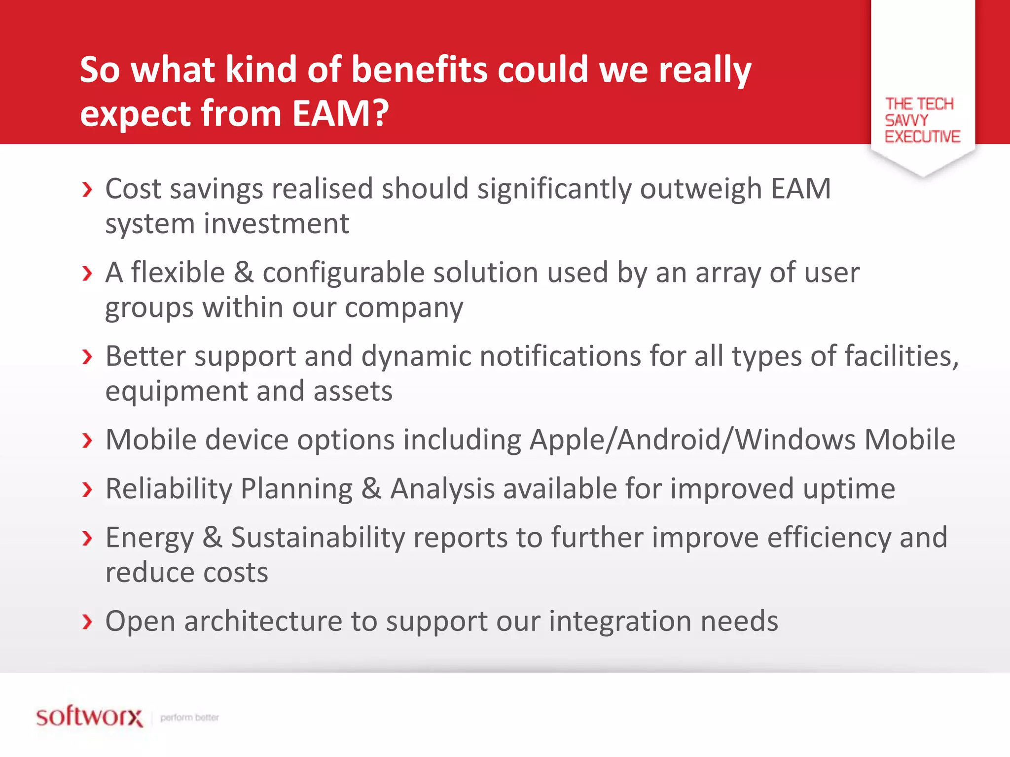 Softworx Enterprise Asset Management 101 - Presentation Template | PPT