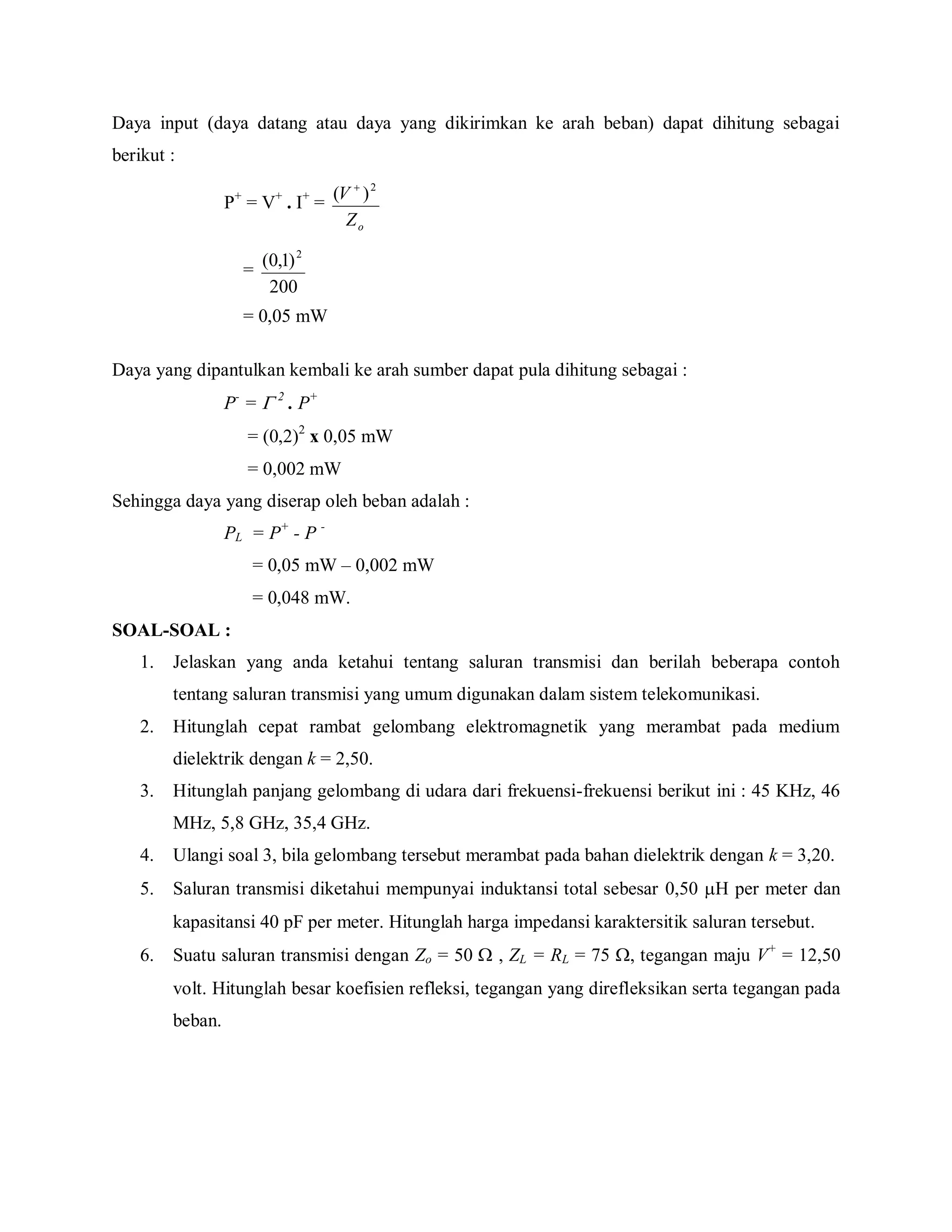 Sofyan inawan (saluran transmisi dan distribusi) | PDF