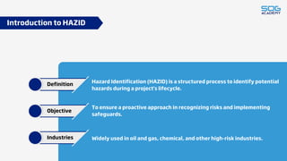 SOG Academy Comprehensive Training in Hazard Identification (HAZID) | PDF