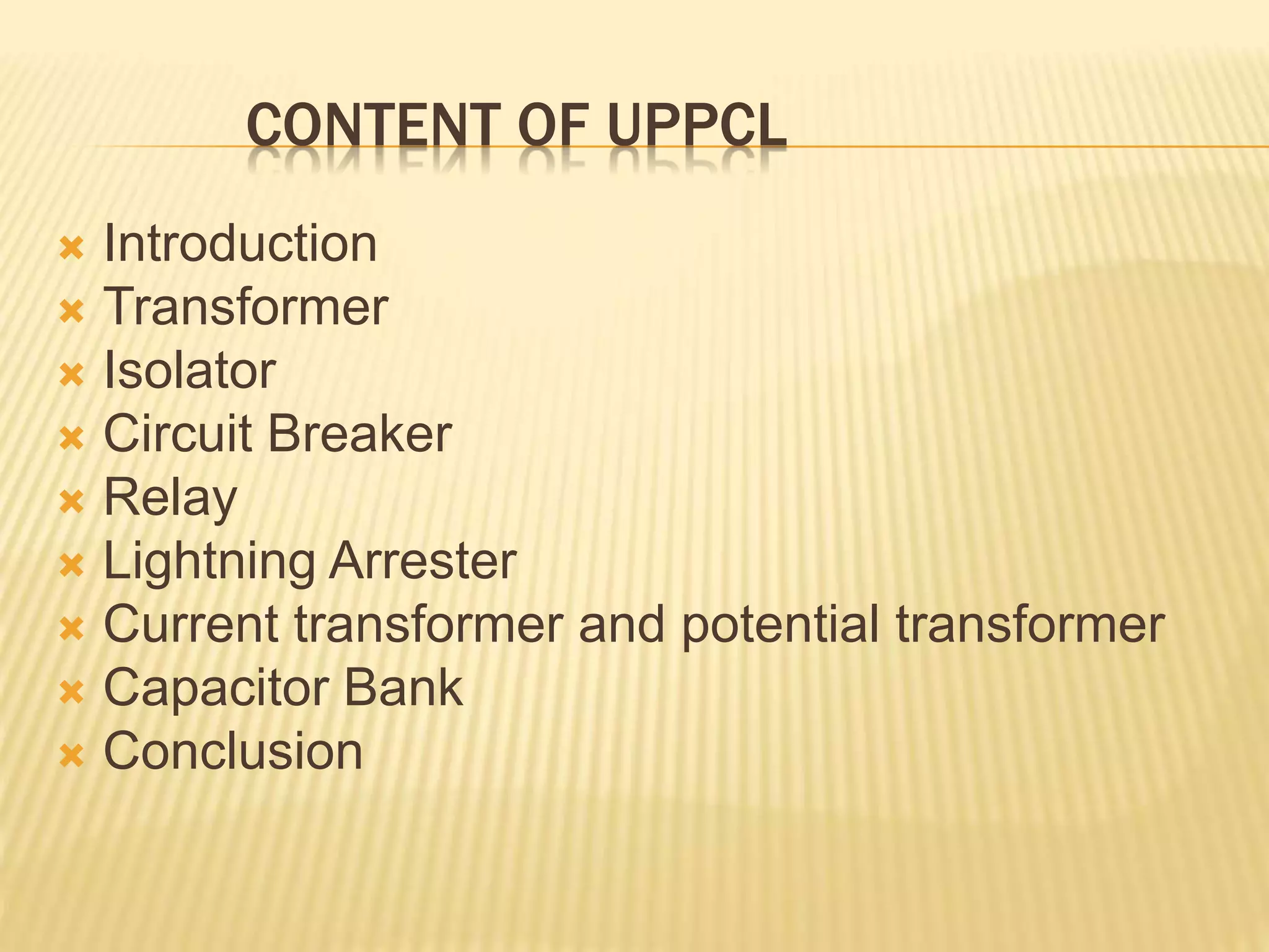 UPPCL,33/11KV H.A.L SUBSTATION,INDIRANAGAR(LUCKNOW) | PPTX