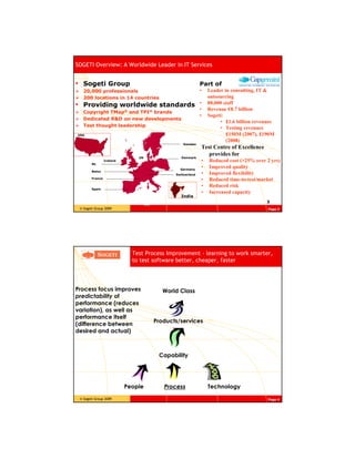 Sogeti Webinar Effective Test Process Improvement 220709 | PDF
