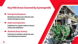 HSE Operating Procedures/Guidelines for a Safe Workplace | PPT