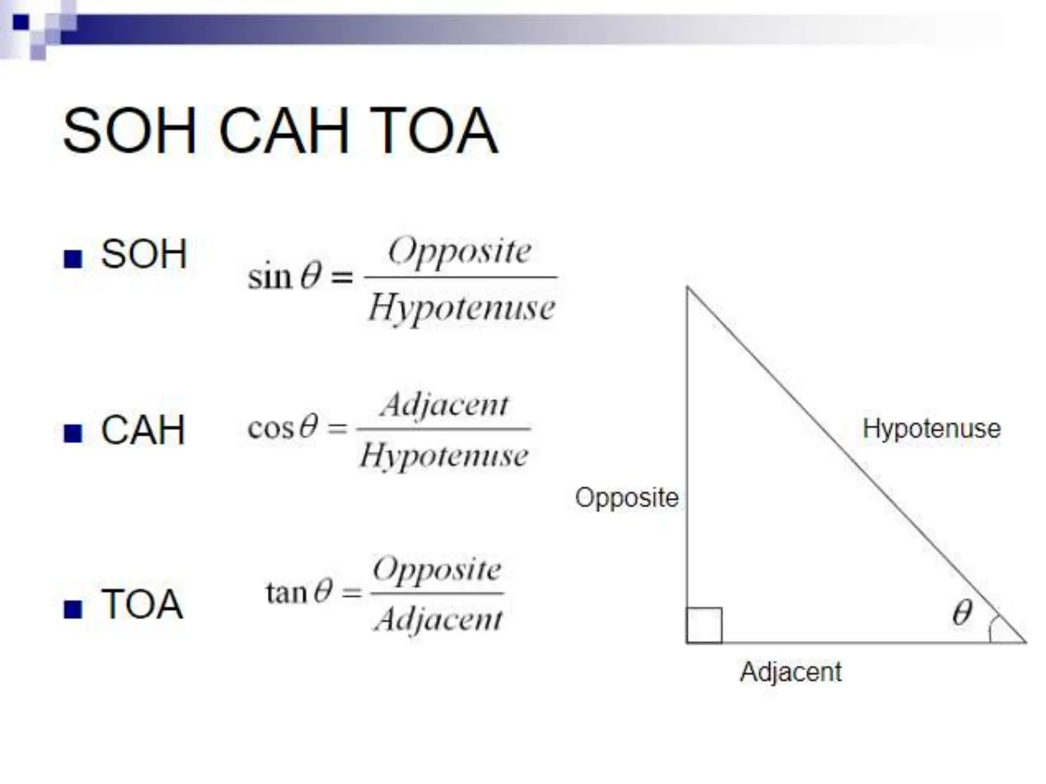 SOH-CAH-TOA the six trigonometric ratios.pptx