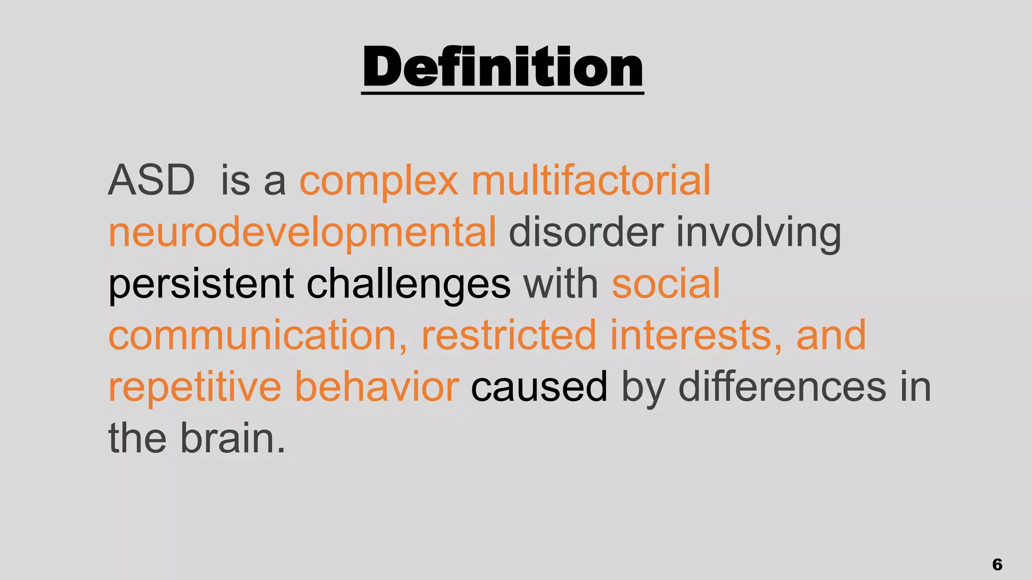 Autism Spetrum Disorder & perspective of Bangladesh | PPTX