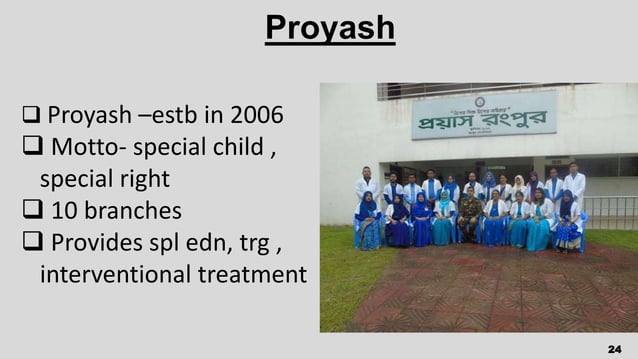 Autism Spetrum Disorder & perspective of Bangladesh | PPT