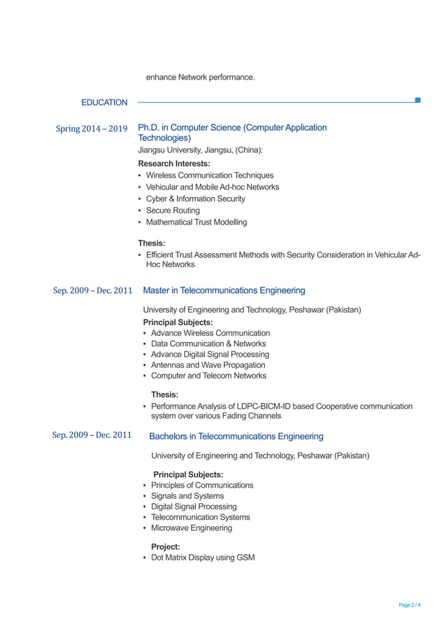 Sohail cv (updated) (1) | PDF