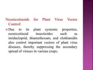 Neonicotinoids and Their Current Status | PPTX