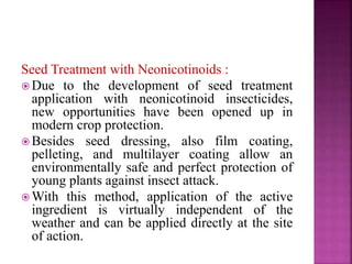 Neonicotinoids and Their Current Status | PPTX