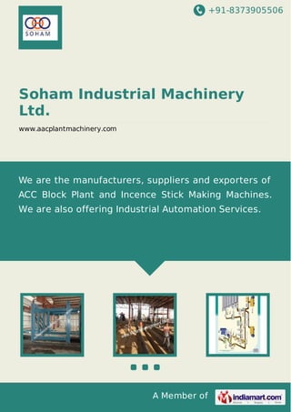 Soham industrial-machinery-ltd | PDF