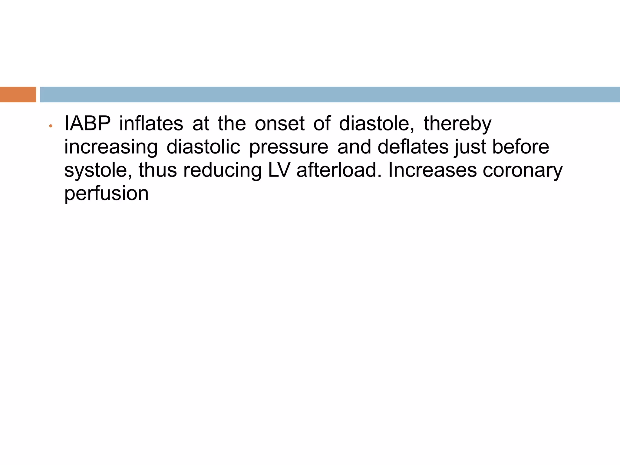 IABP- intra Aortic Balloon Pump | PPTX