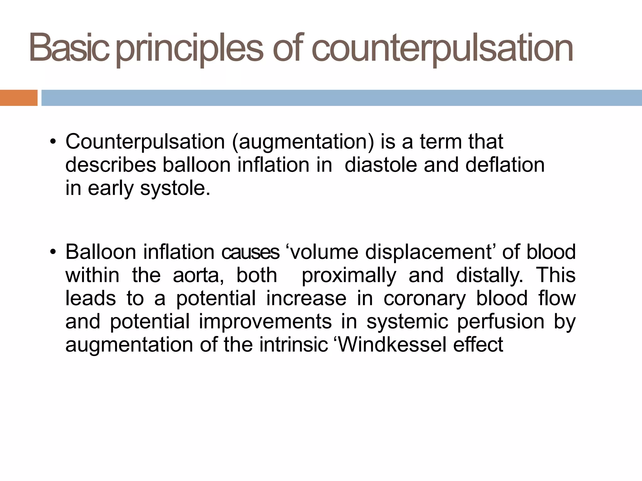 IABP- intra Aortic Balloon Pump | PPTX