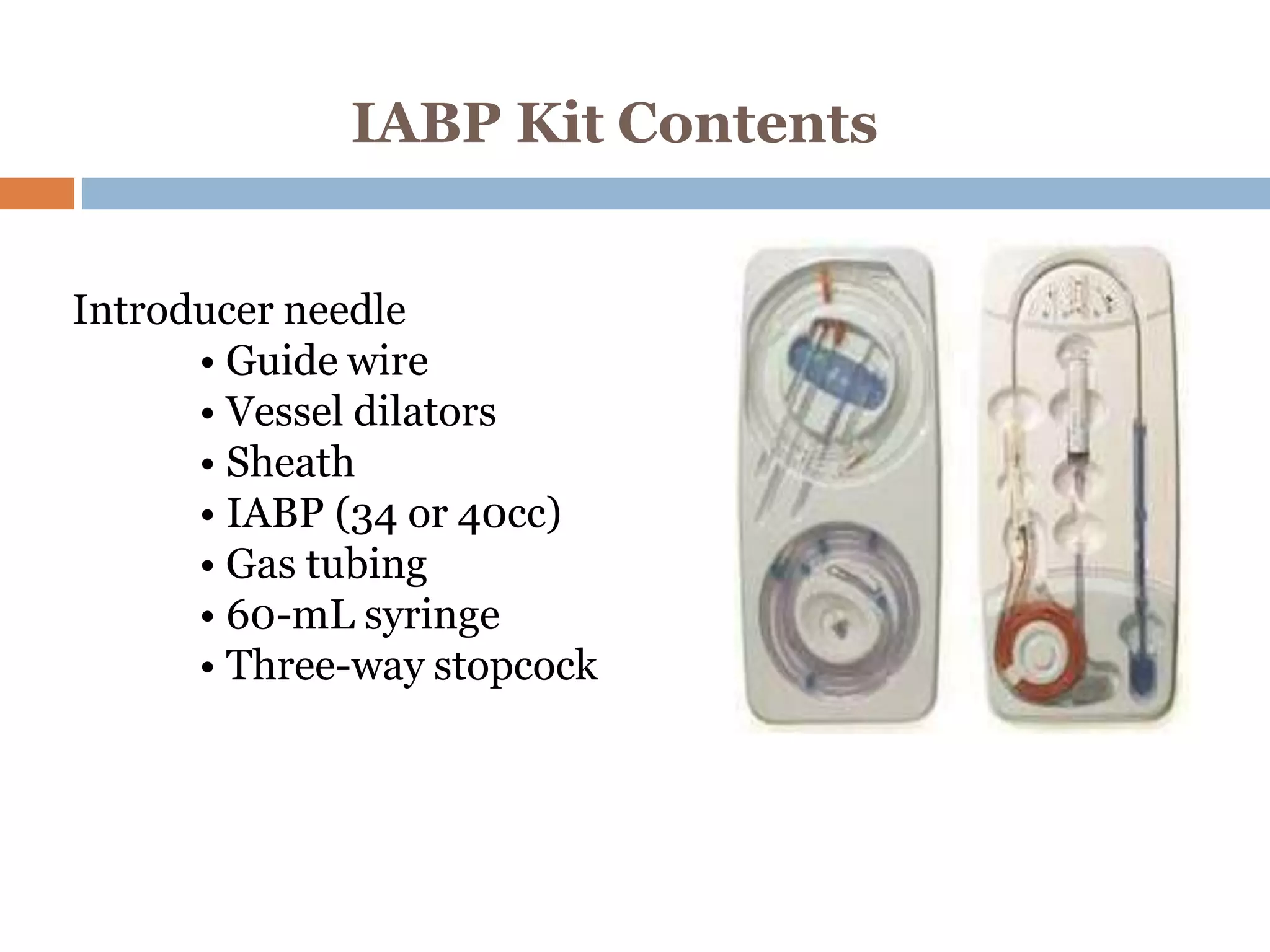 IABP- intra Aortic Balloon Pump | PPTX