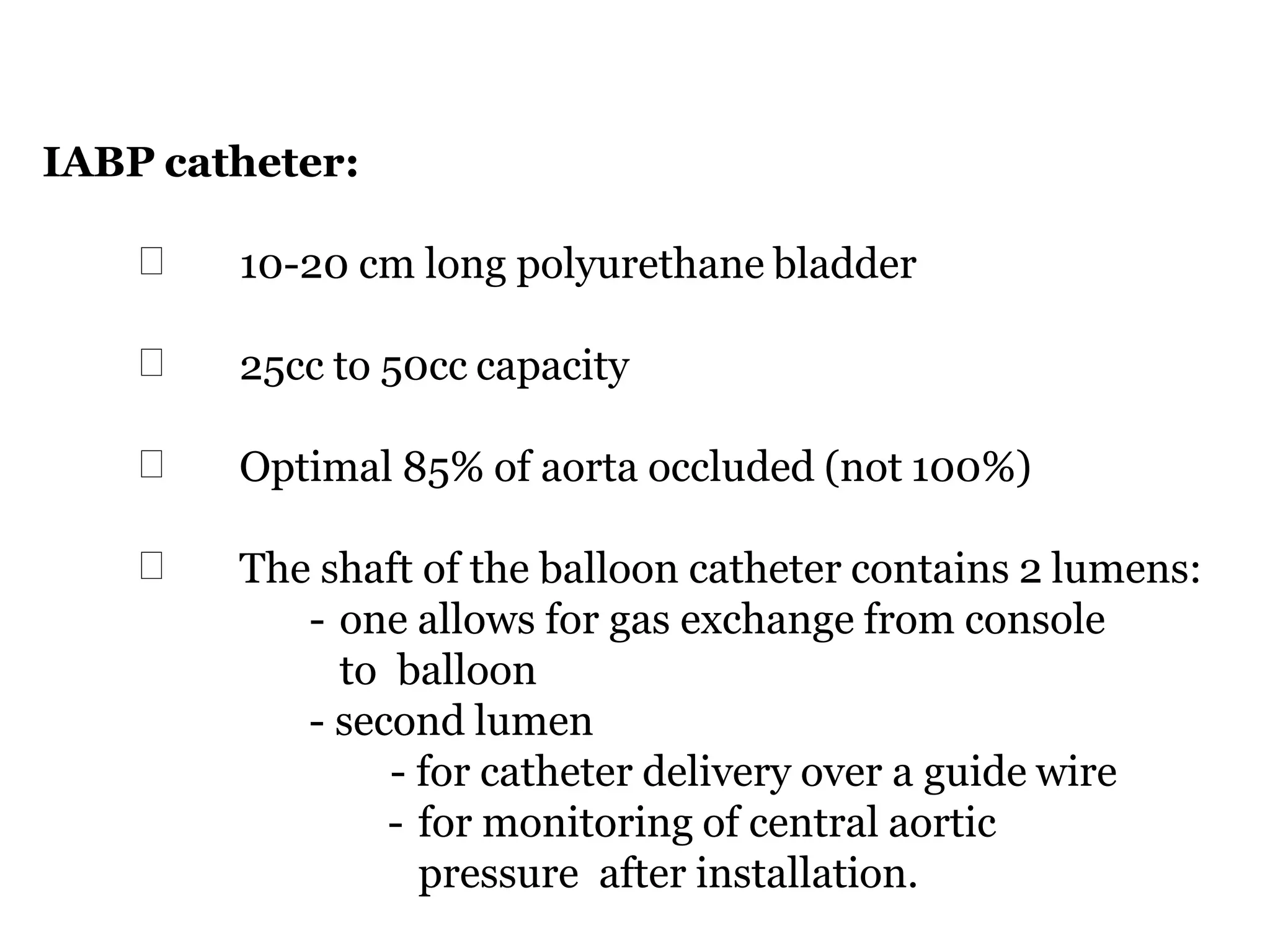 IABP- intra Aortic Balloon Pump | PPTX