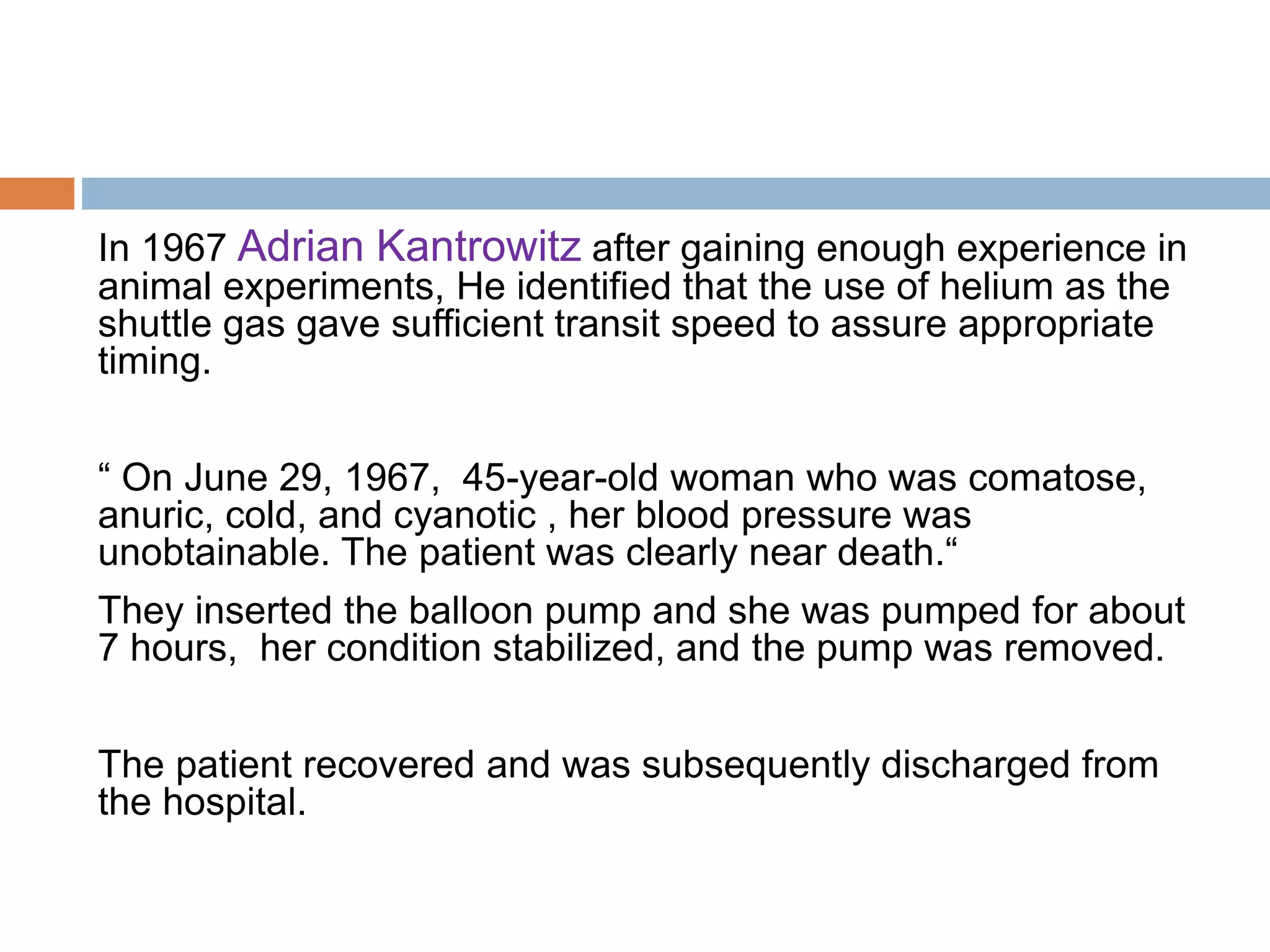 IABP- intra Aortic Balloon Pump | PPTX