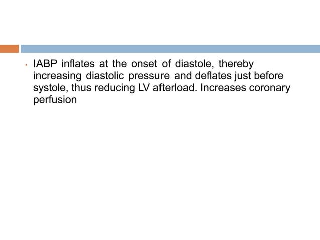 IABP- intra Aortic Balloon Pump | PPTX