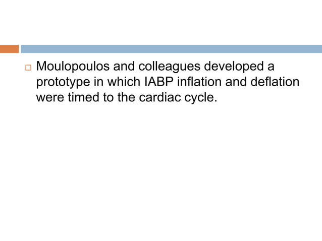 IABP- intra Aortic Balloon Pump | PPTX