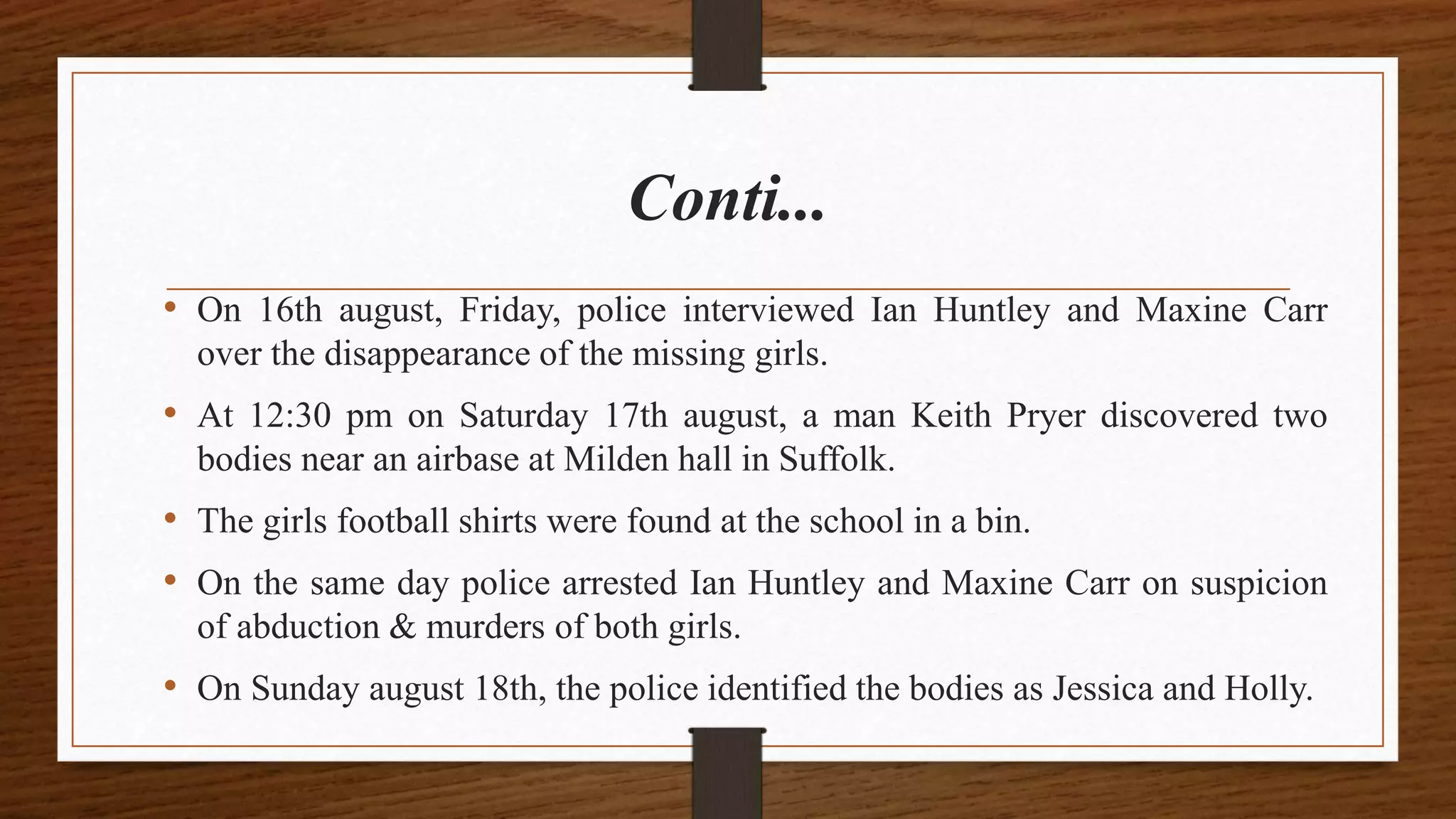 Soham murders case by iman | PPT