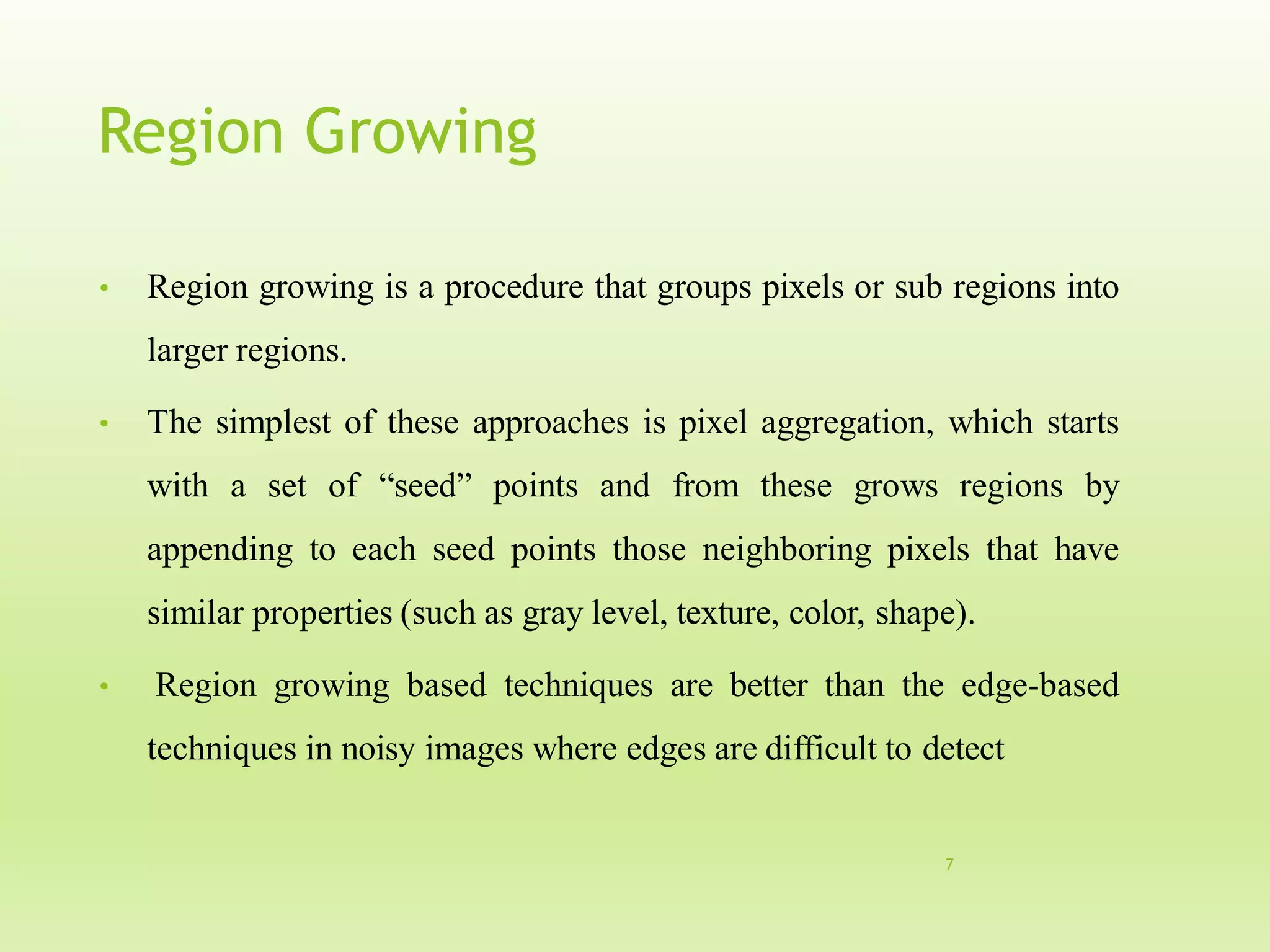 Region Splitting And Merging Technique For Image Segmentation Pdf