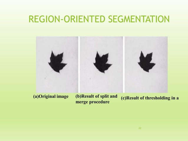 Region Splitting And Merging Technique For Image Segmentation Ppt