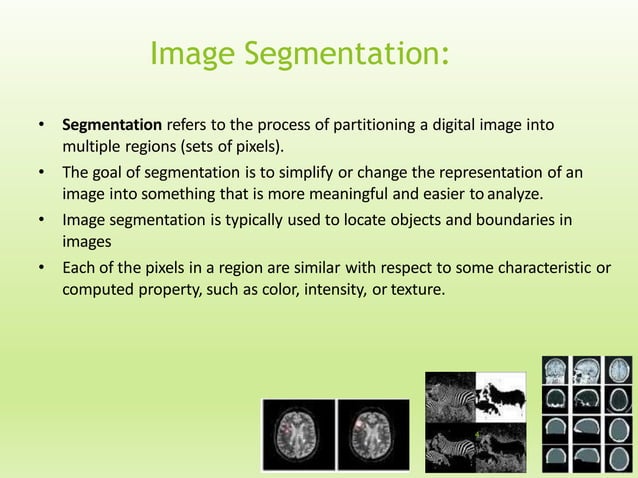 Region Splitting and Merging Technique For Image segmentation. | PDF | Geography | Science