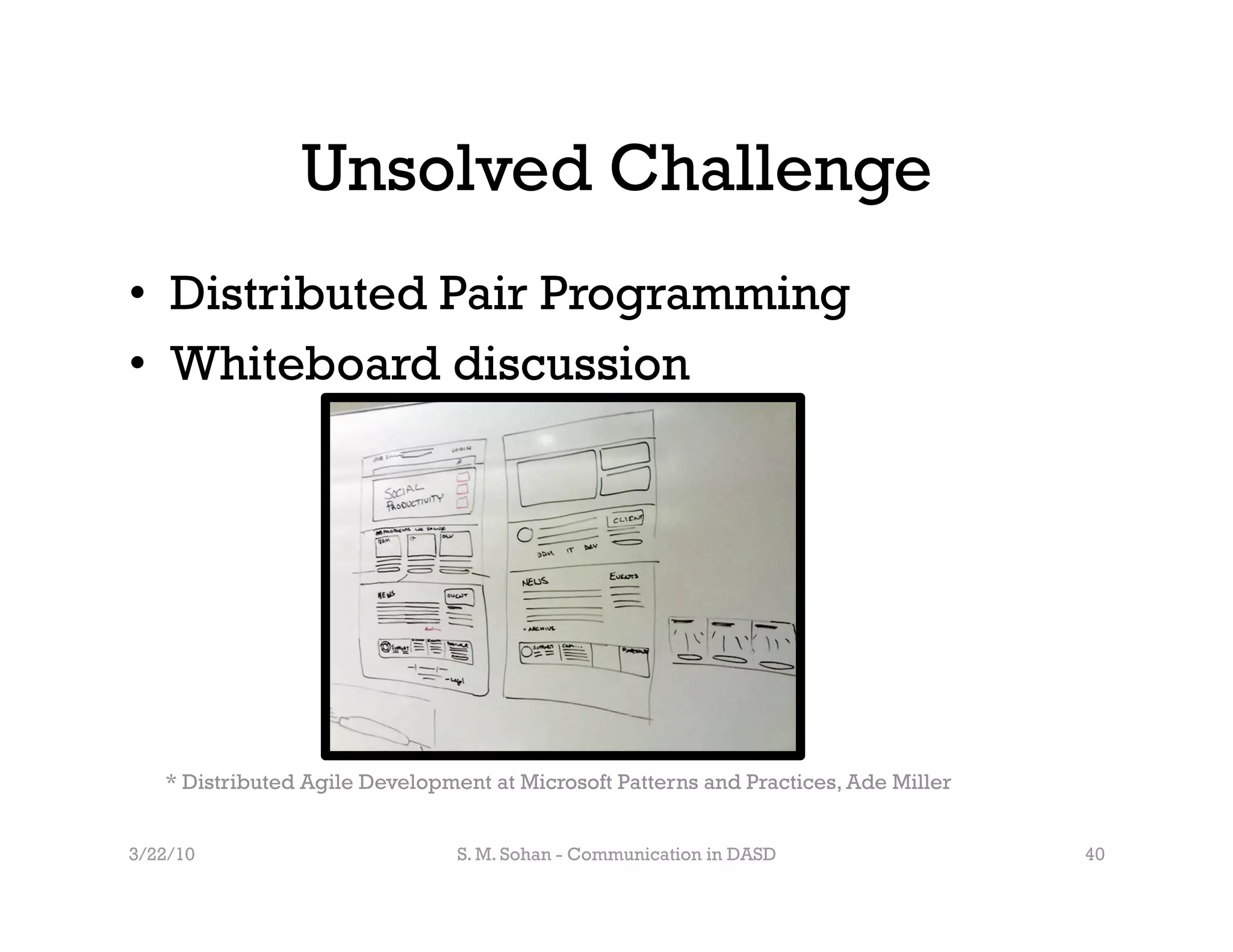 Communication Challenges in Distributed Agile Projects | PDF