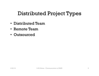 Communication Challenges in Distributed Agile Projects | PDF