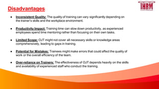 hr law on the job training and type. pdf | PDF