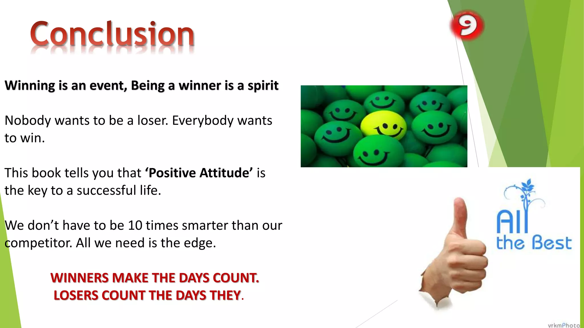 You Can Win Book Analysis | PPTX