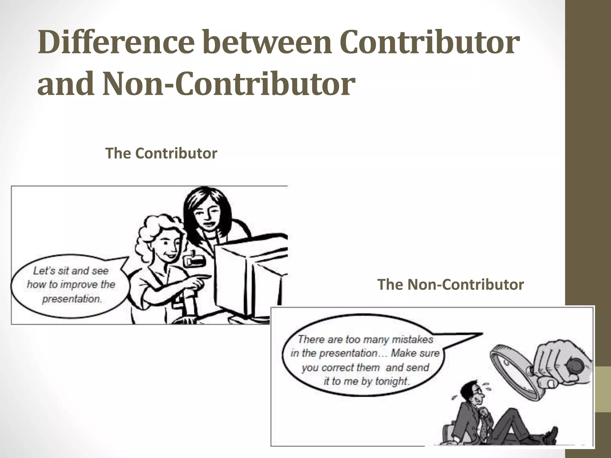 A Contributor Person : Arifbhai Kazi | PPT