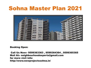 Sohna master plan | PPT