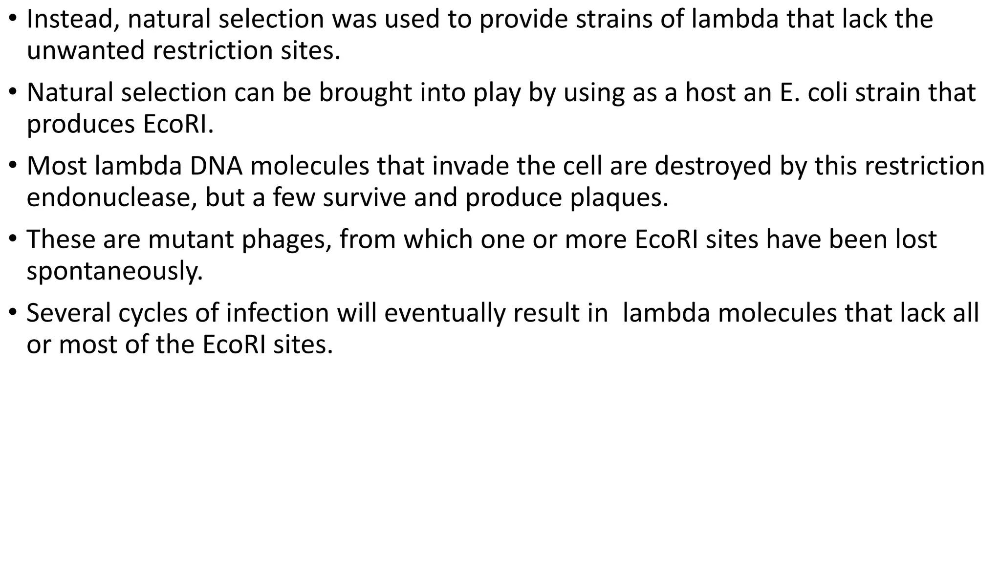 lambda cloning vector | PPTX