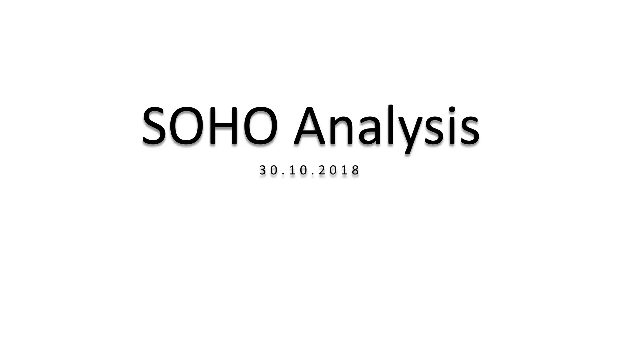 SOHO Package Analysis | PPT