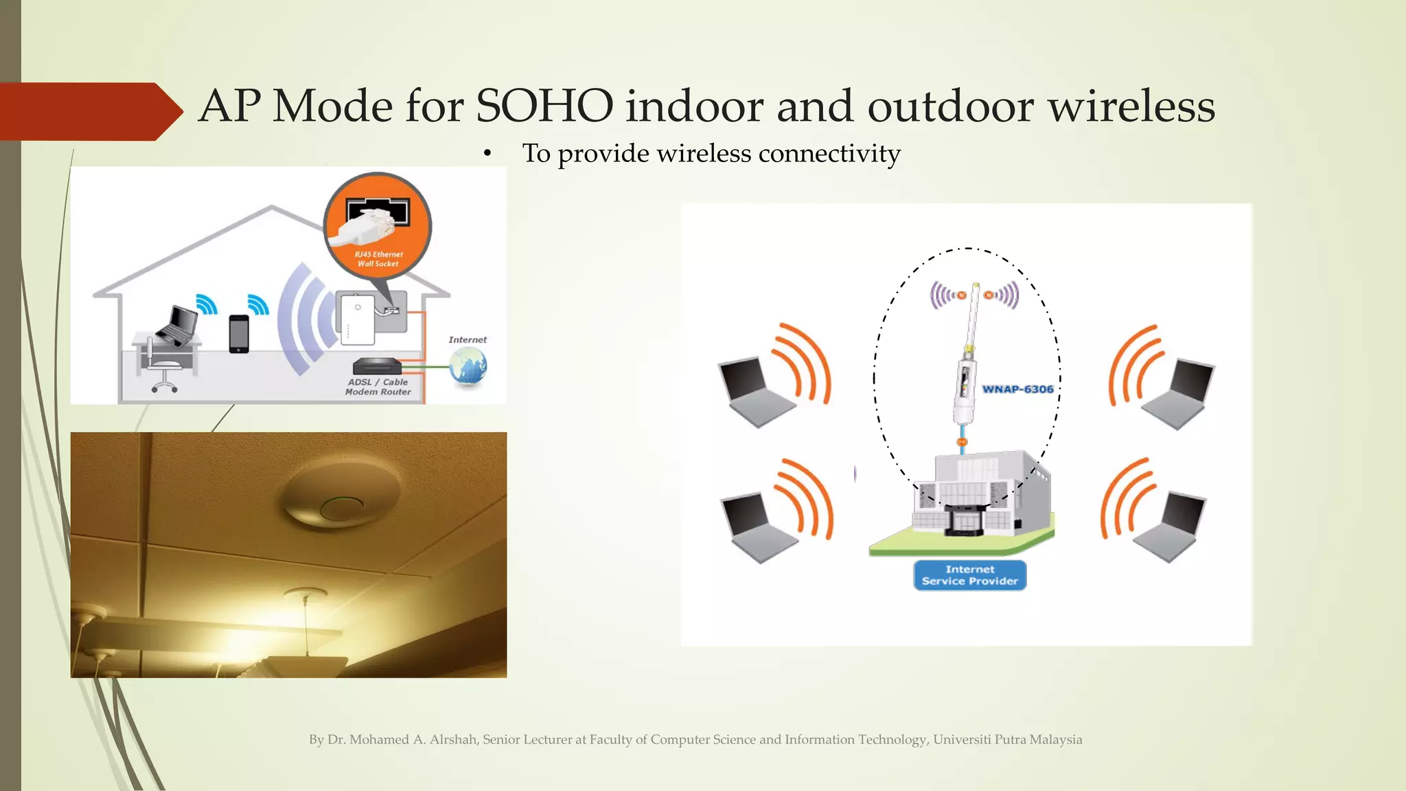 Soho wireless network applications | PDF