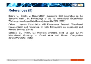 Crowd Work CV: Recognition for Micro Work | PDF