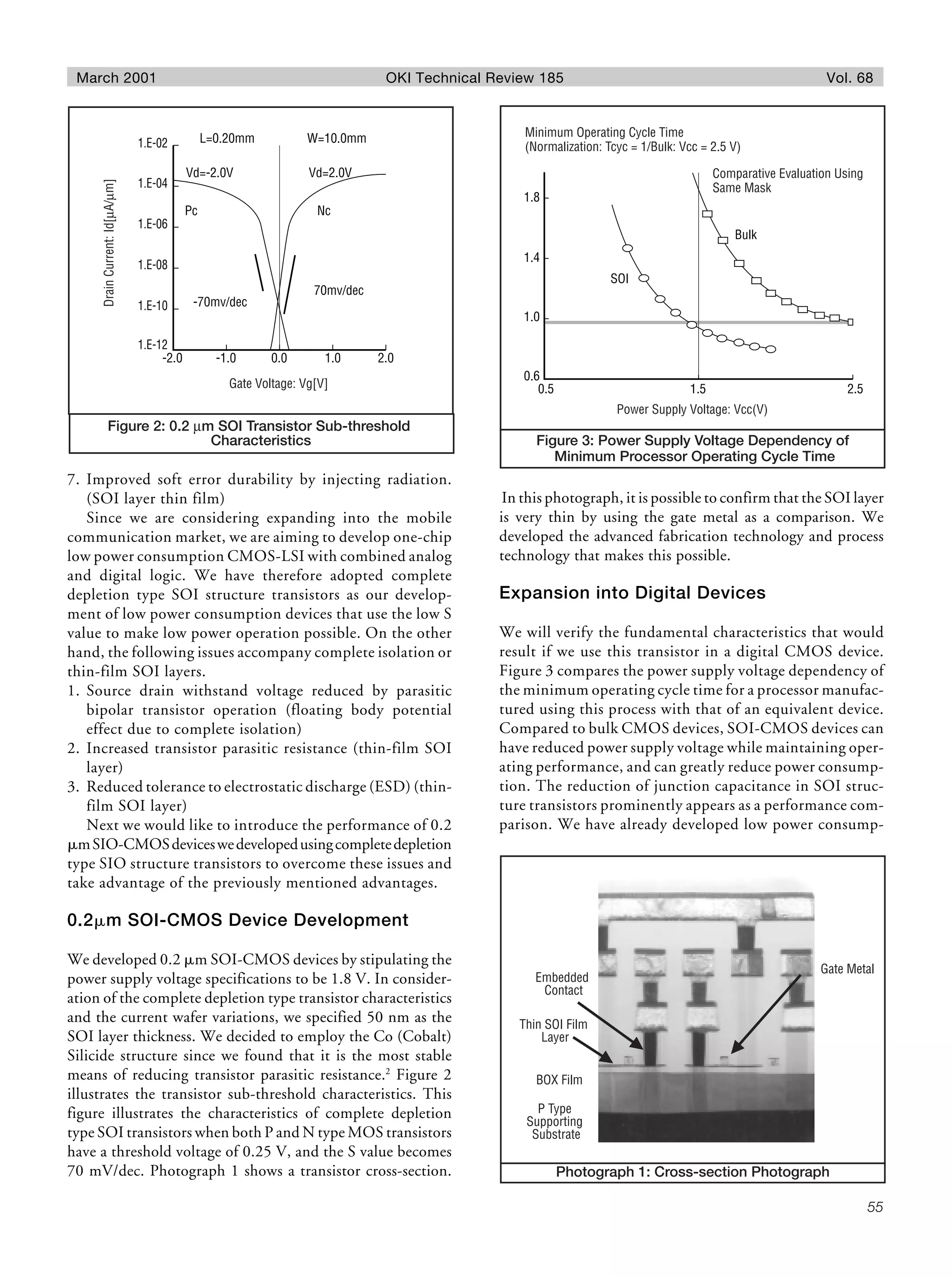 Soi cmos device technology | PDF