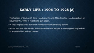 SOICHIRO HONDA | PPTX