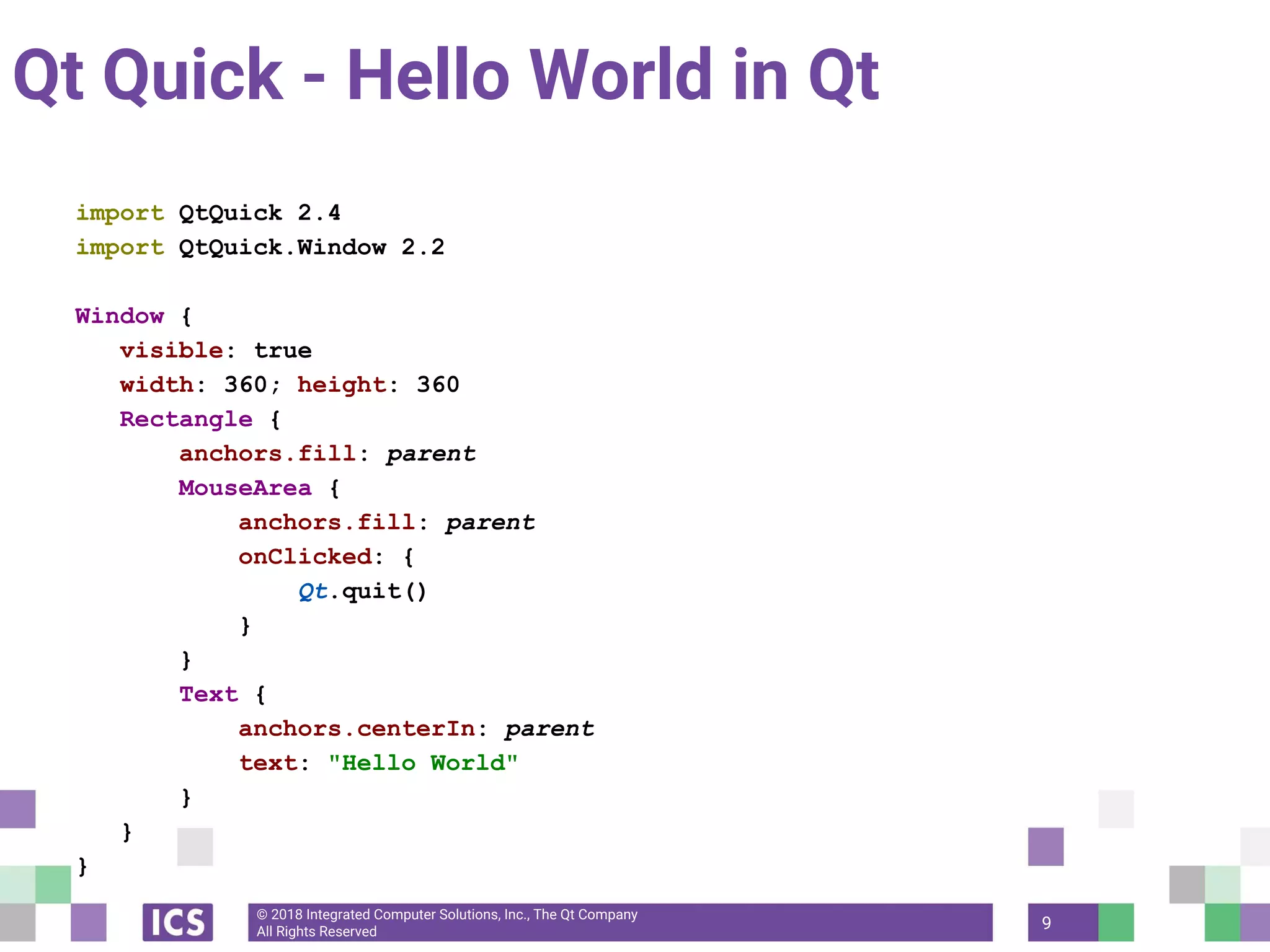 So I Downloaded Qt, Now What? | PPT