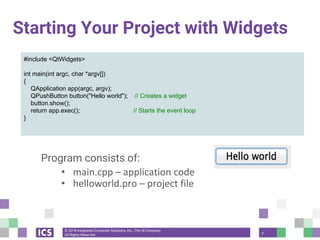 So I downloaded Qt, Now What? | PPT