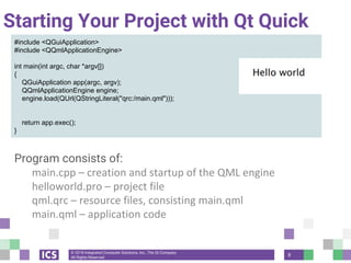 So I downloaded Qt, Now What? | PPT