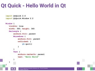 So I downloaded Qt, Now What? | PPT