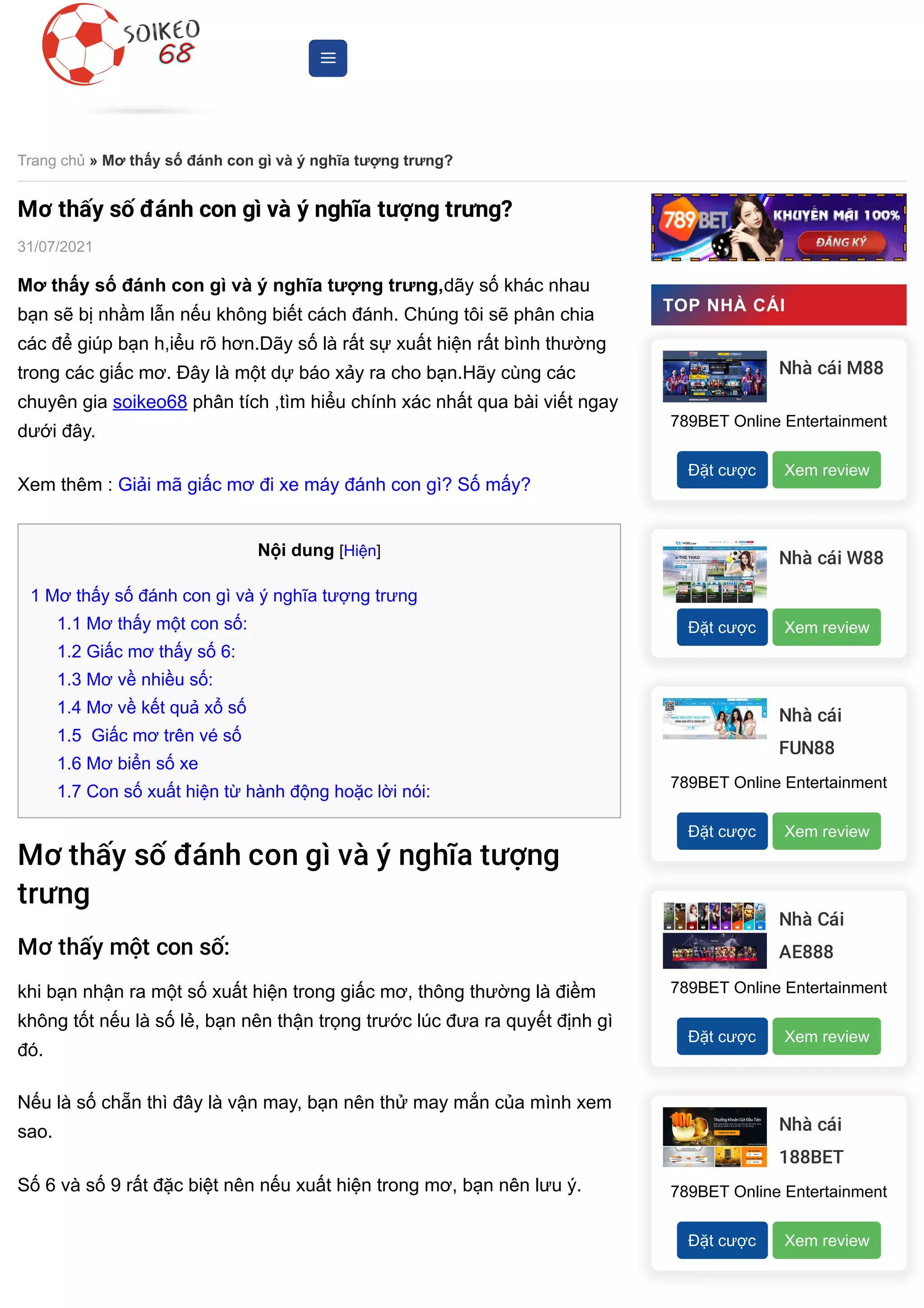 Mơ thấy số đánh con gì và ý nghĩa tượng trưng? | PDF