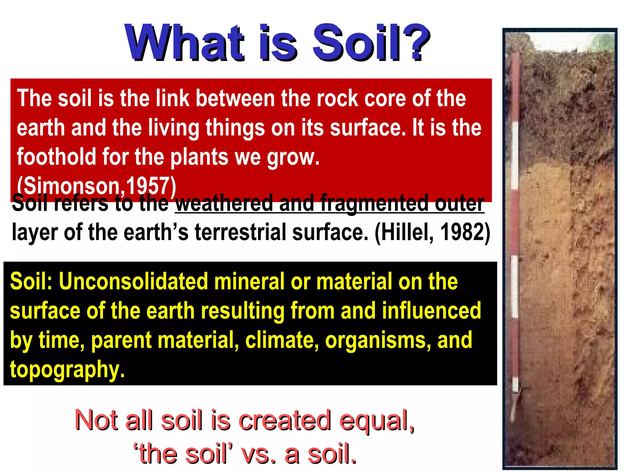 Principles of soil science | PPT