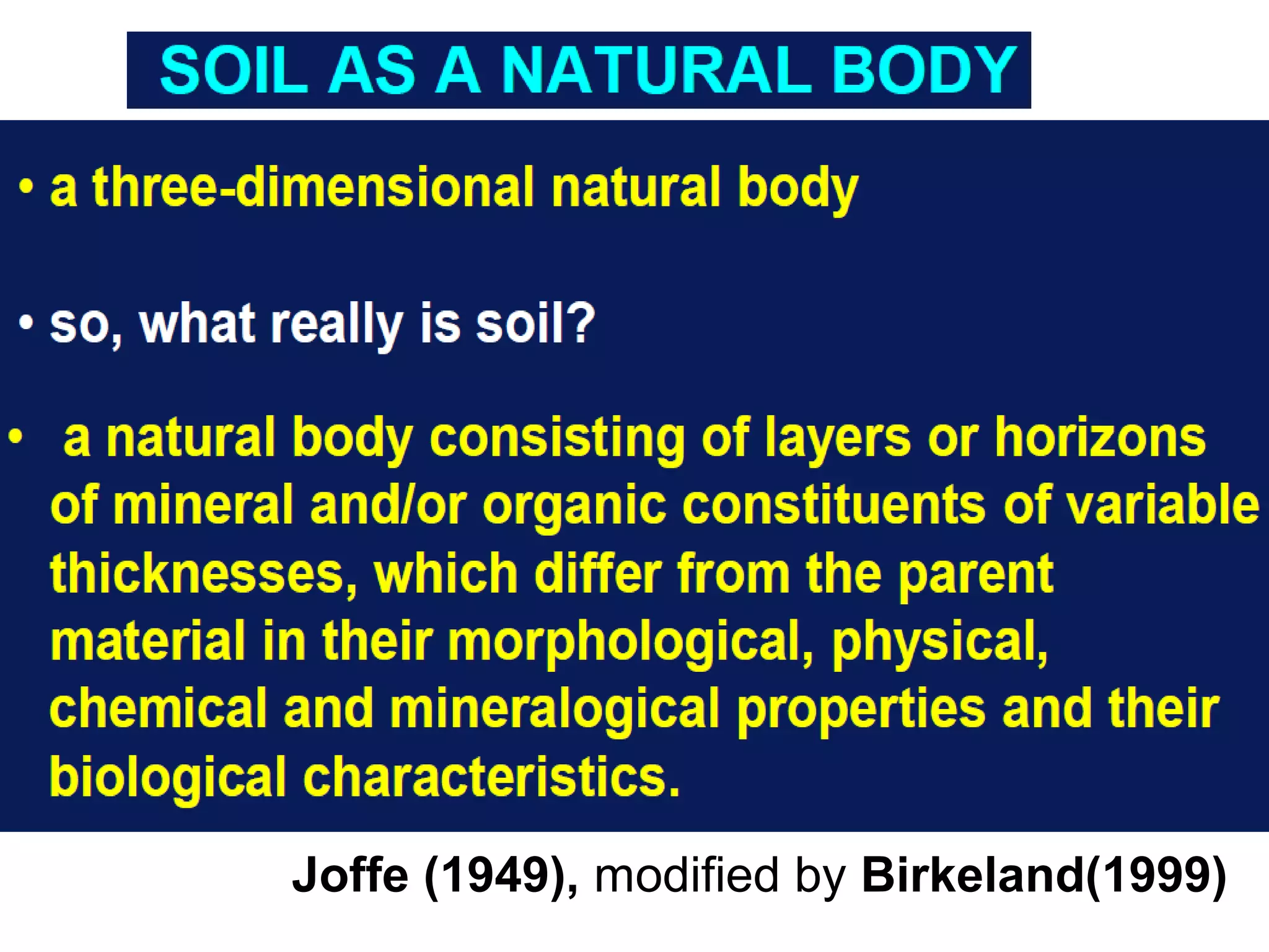 Principles of soil science | PPT