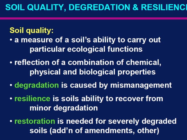 Principles of soil science | PPT | Gardening | Home & Garden